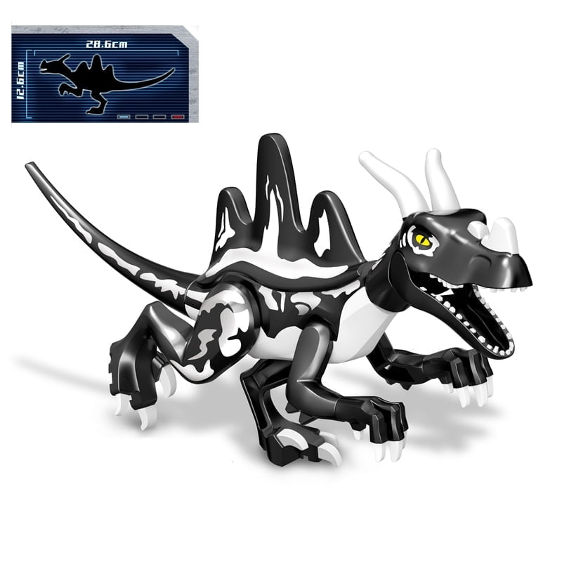Brutal Raptor Building Jurassic Blocks World 2 MINI Dinosaur Figures ...