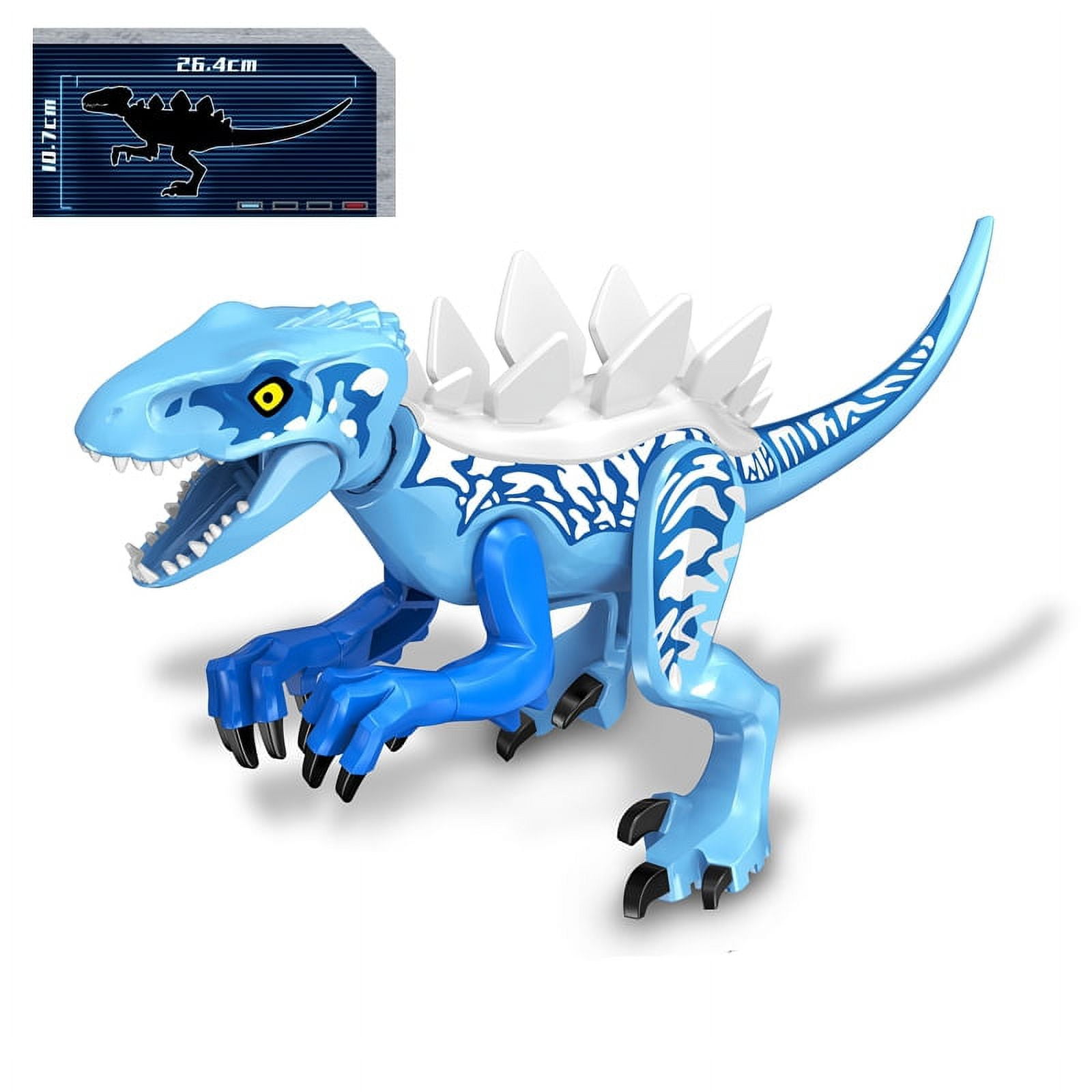 Brutal Raptor Building Jurassic Blocks World 2 MINI Dinosaur Figures ...