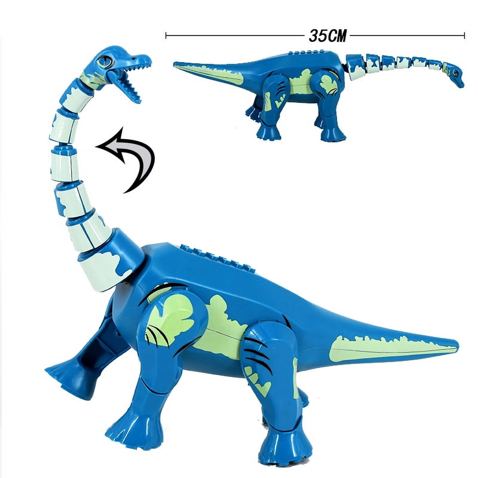 Brutal Raptor Building Jurassic Blocks World 2 MINI Dinosaur Figures ...