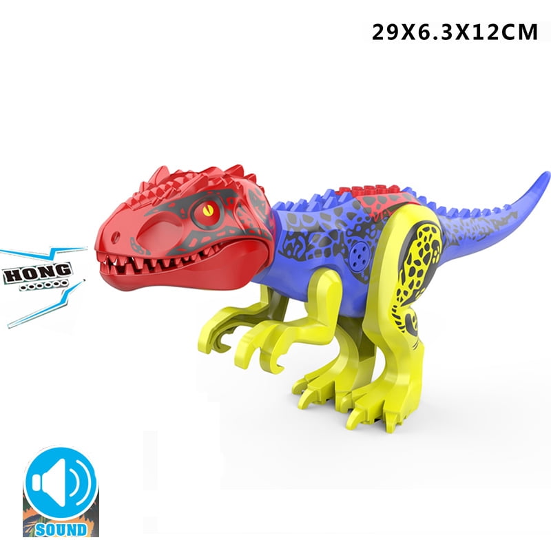 Brutal Raptor Building Jurassic Blocks World 2 MINI Dinosaur Figures ...