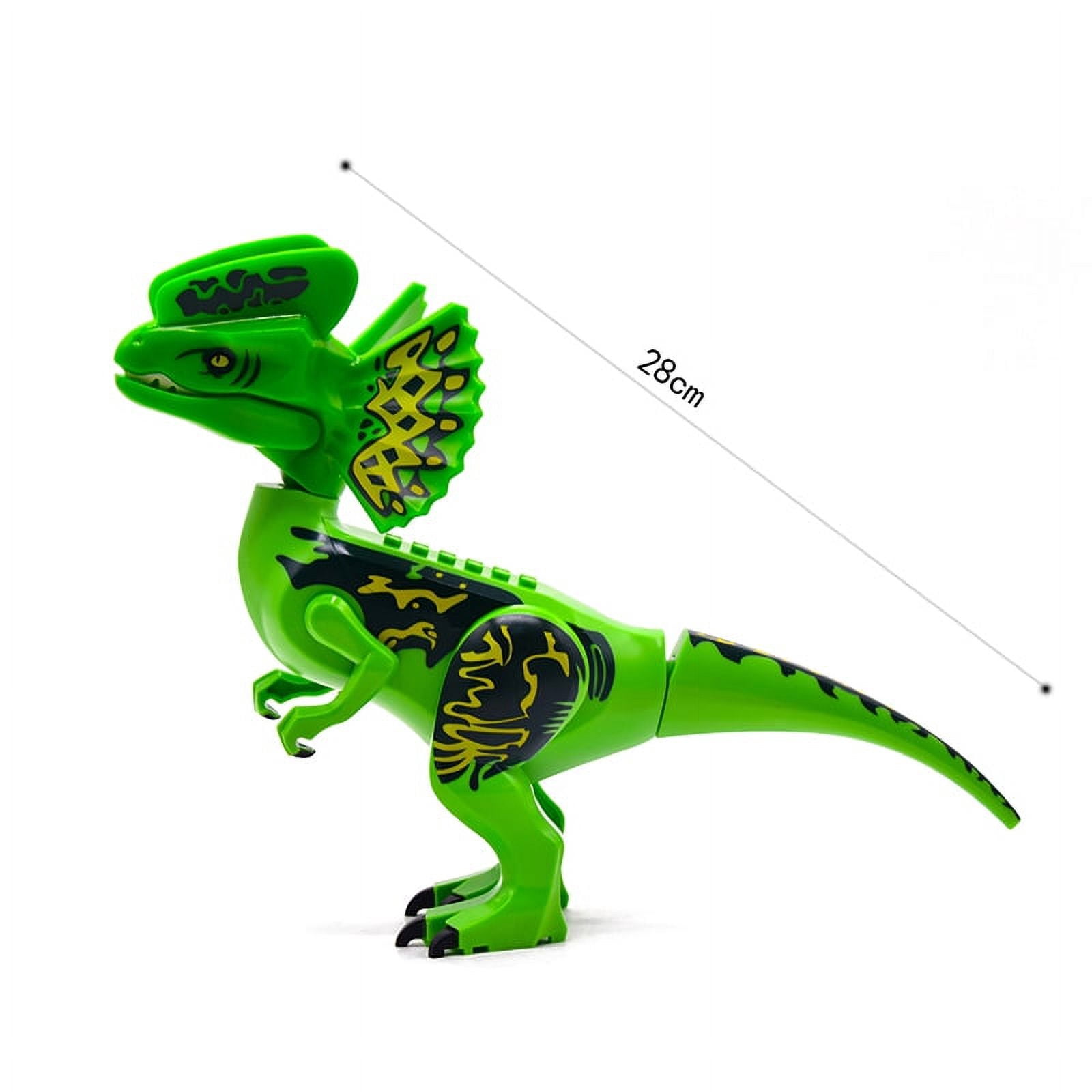 Brutal Raptor Building Jurassic Blocks World 2 MINI Dinosaur Figures ...