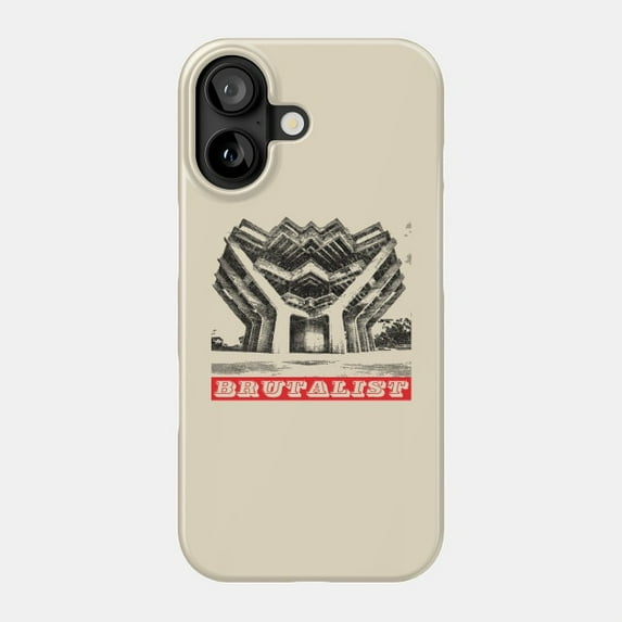 Brutalist Architecture Geisel Library Case Compatible Across iPhone 11 ...