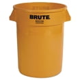 Brute 32 Gal. Yellow Plastic Round Trash Can - Walmart.com