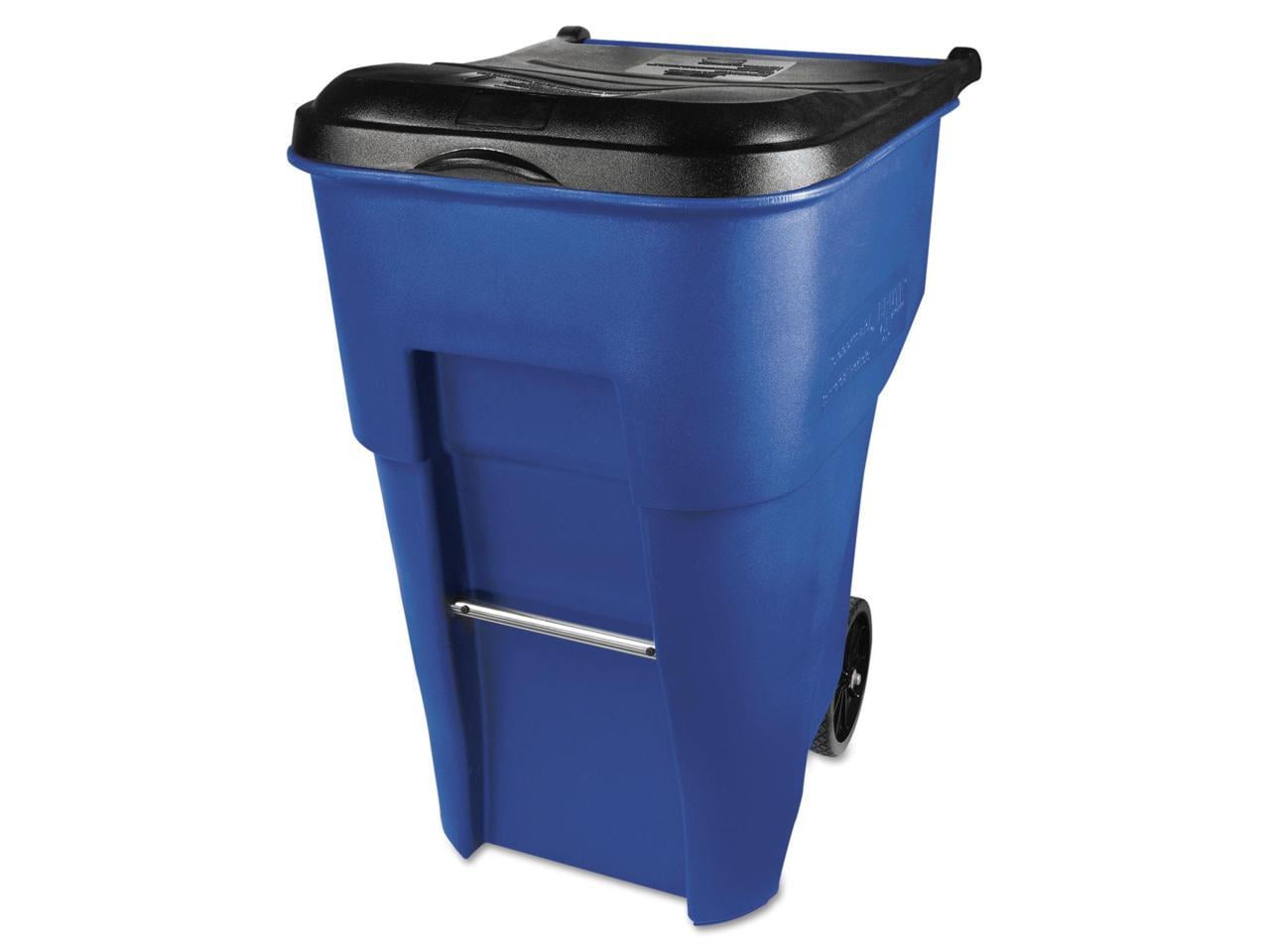 Rubbermaid Commercial Brute 95 Gallon Heavy-Duty Outdoor Large Garbage ...