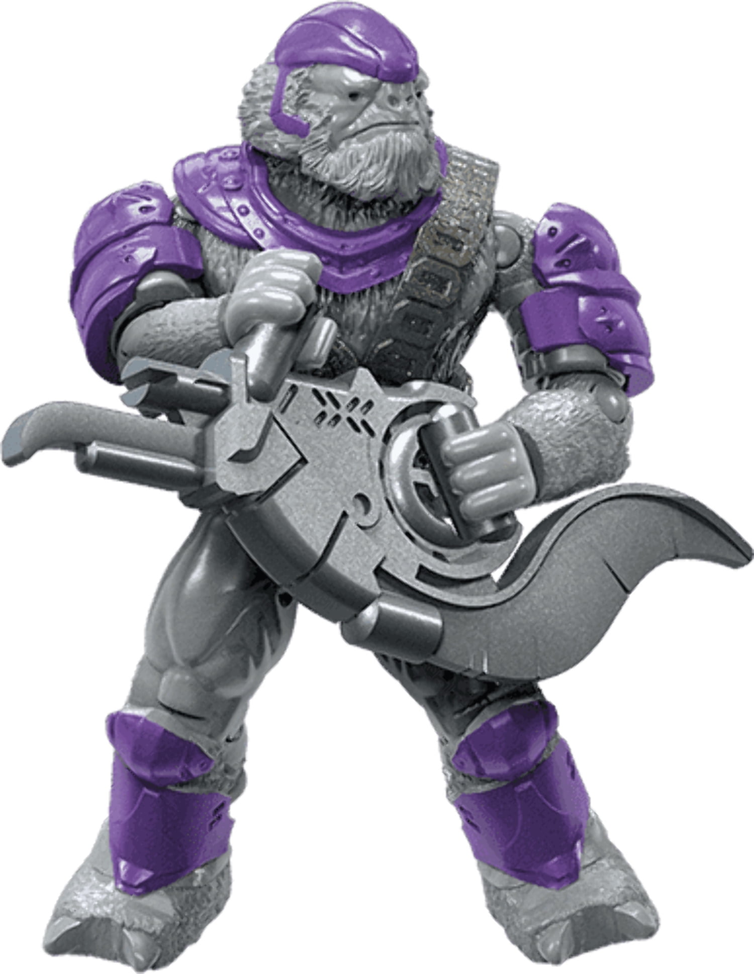 Brute Minor (Purple Armor) - Mega Construx HALO Micro Figure, Universe ...
