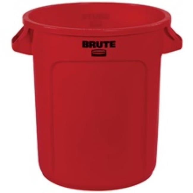 Brute RUB310CR 10 gal Brute Trash Can, Red - Walmart.com
