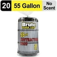 Brute Super Tuff® Contractor Bags, 55 Gallon, 20 Bags (Twist Tie ...