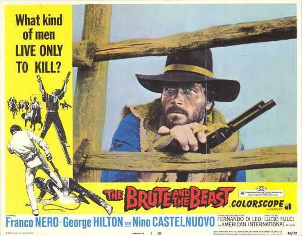 Brute and Beast - movie POSTER (Style D) (11" x 14") (1969) - Walmart.com