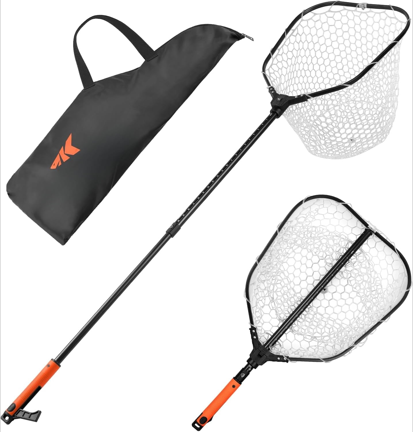 Brutus Folding Landing Net with Boat Hook, Foldable, Extendable ...