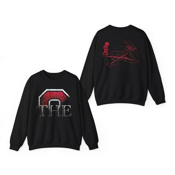 Brutus Ohio Snow Fan Football Sweatshirt, Erase The M Ohio Rivalry Tee ...