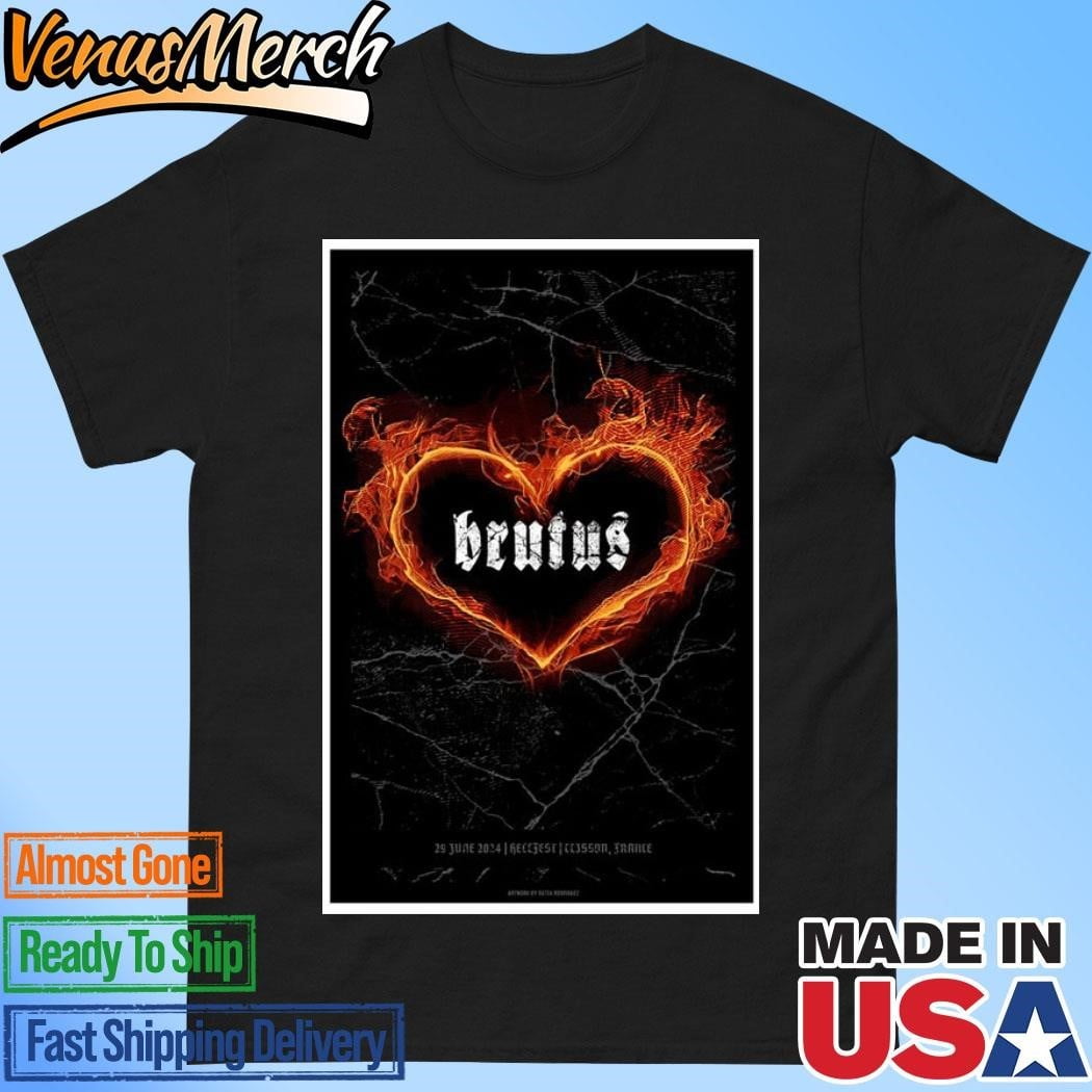 Brutus Show At Hellfest On June 29 2024 Poster Shirt - Walmart.com