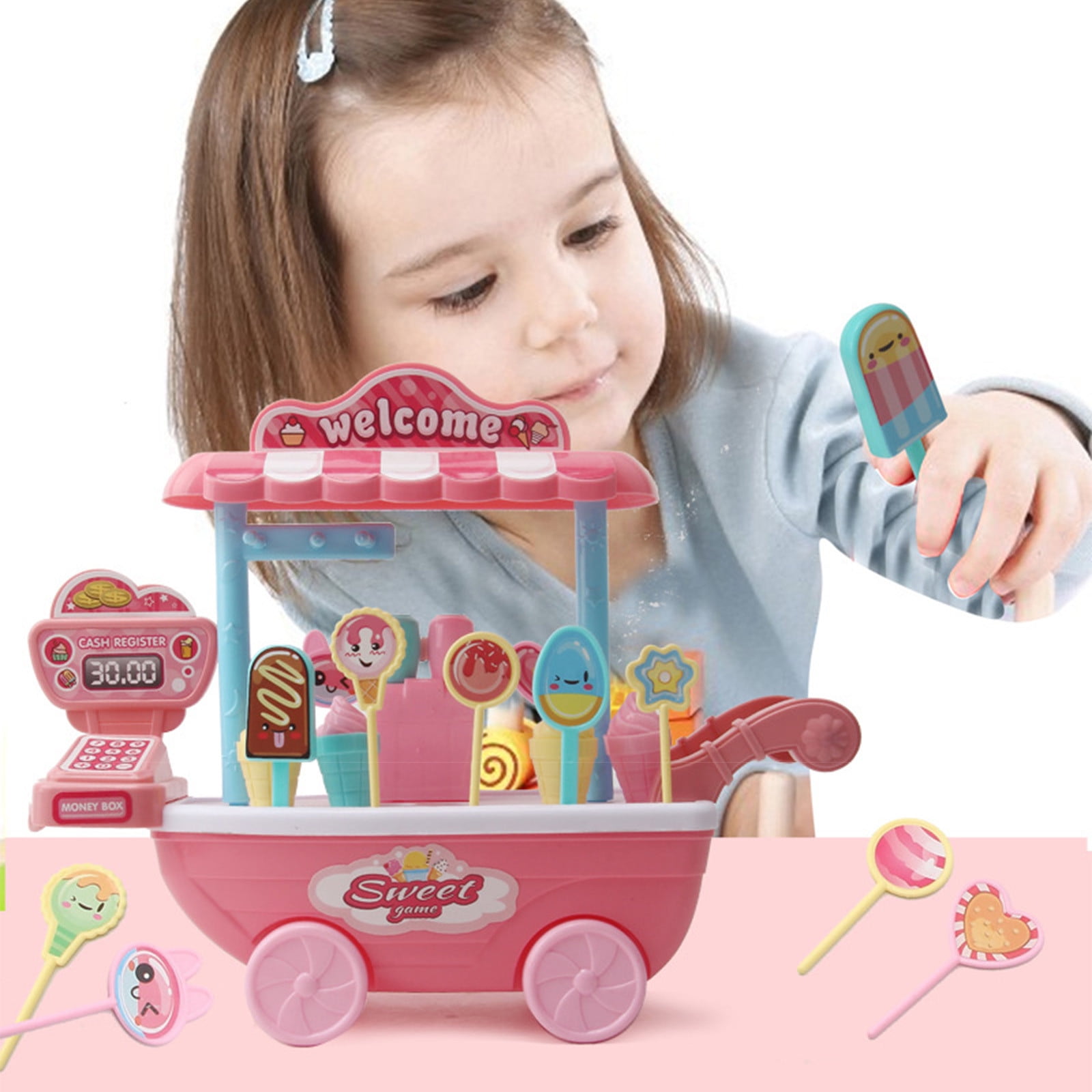 Brwvolix Doll Accessories,Kids Kids Toys Ice Cream Truck Girls ...