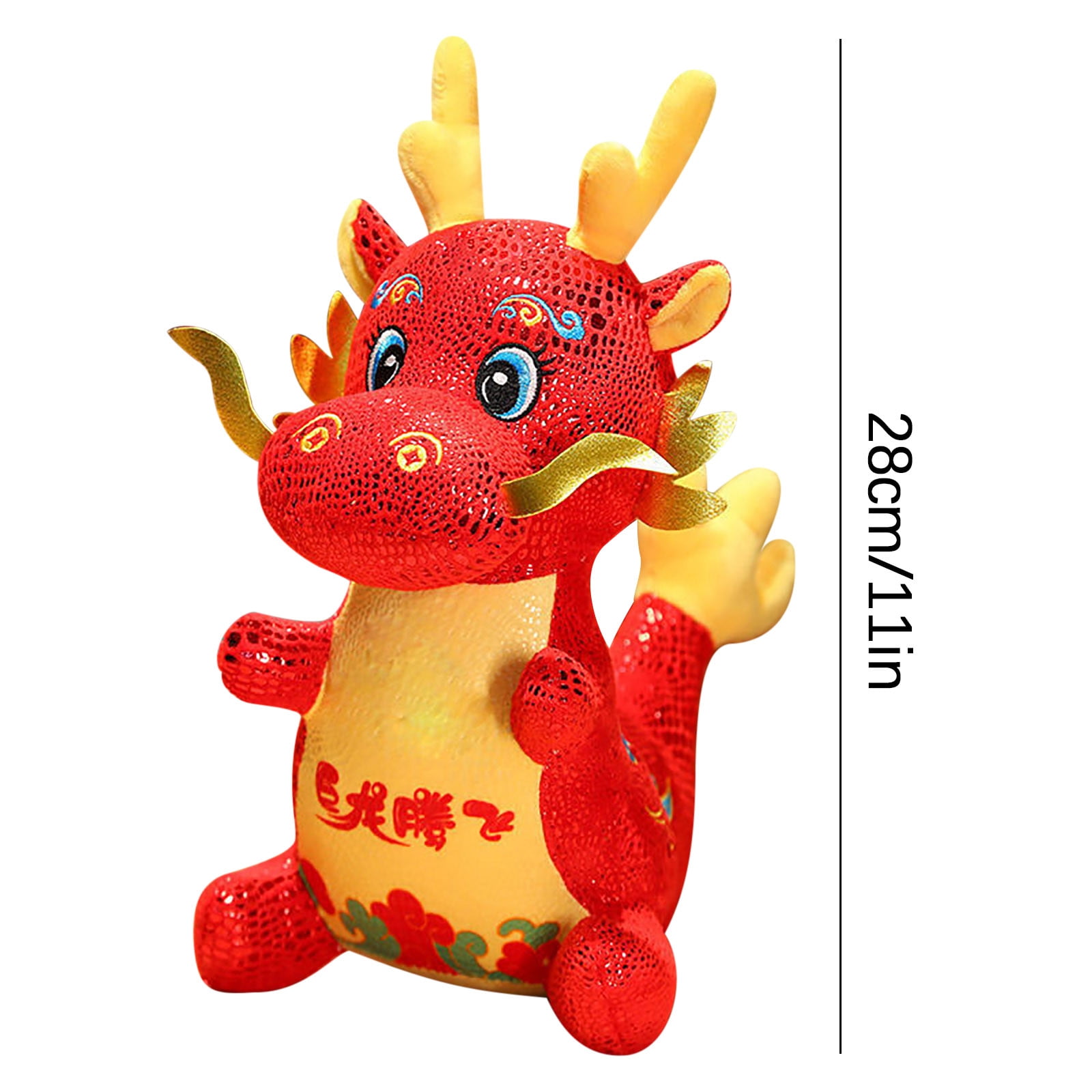 Brwvolix Dragon Stuffed Animals,Cute Plushies for Animal Themed Parties ...
