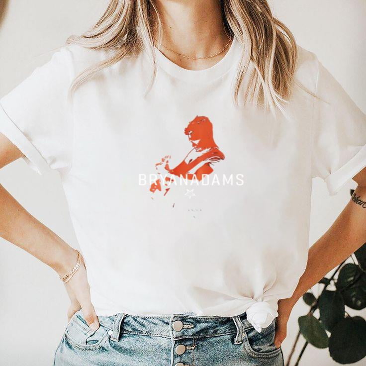 Bryan Adams Classic Rock Star Unisex Fan Merch T-Shirt, Music Legend ...