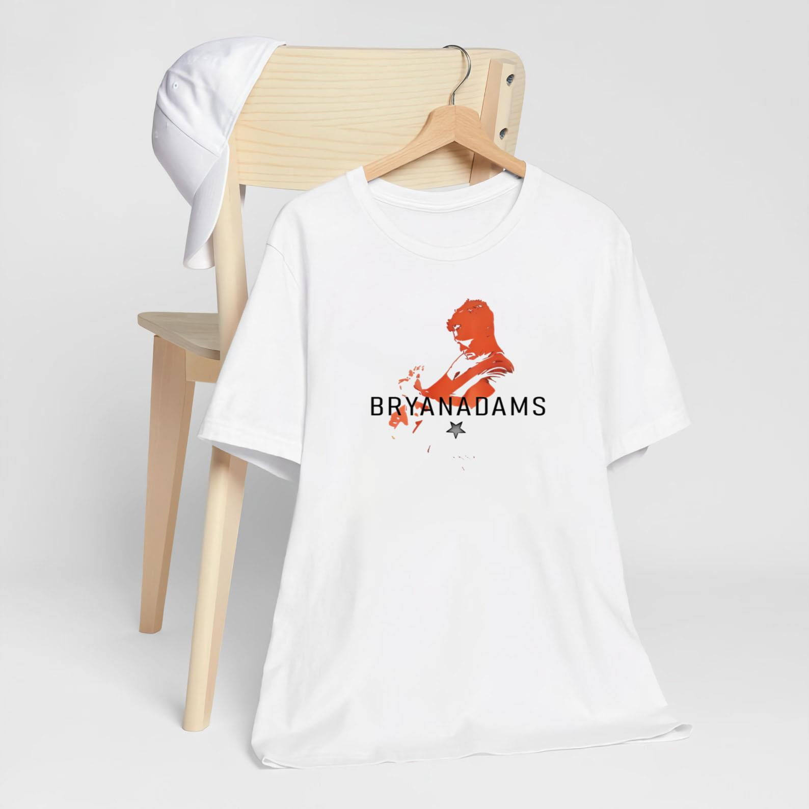 Bryan Adams T-Shirt Classic Rock Star Unisex Fan Merch, for men & women ...