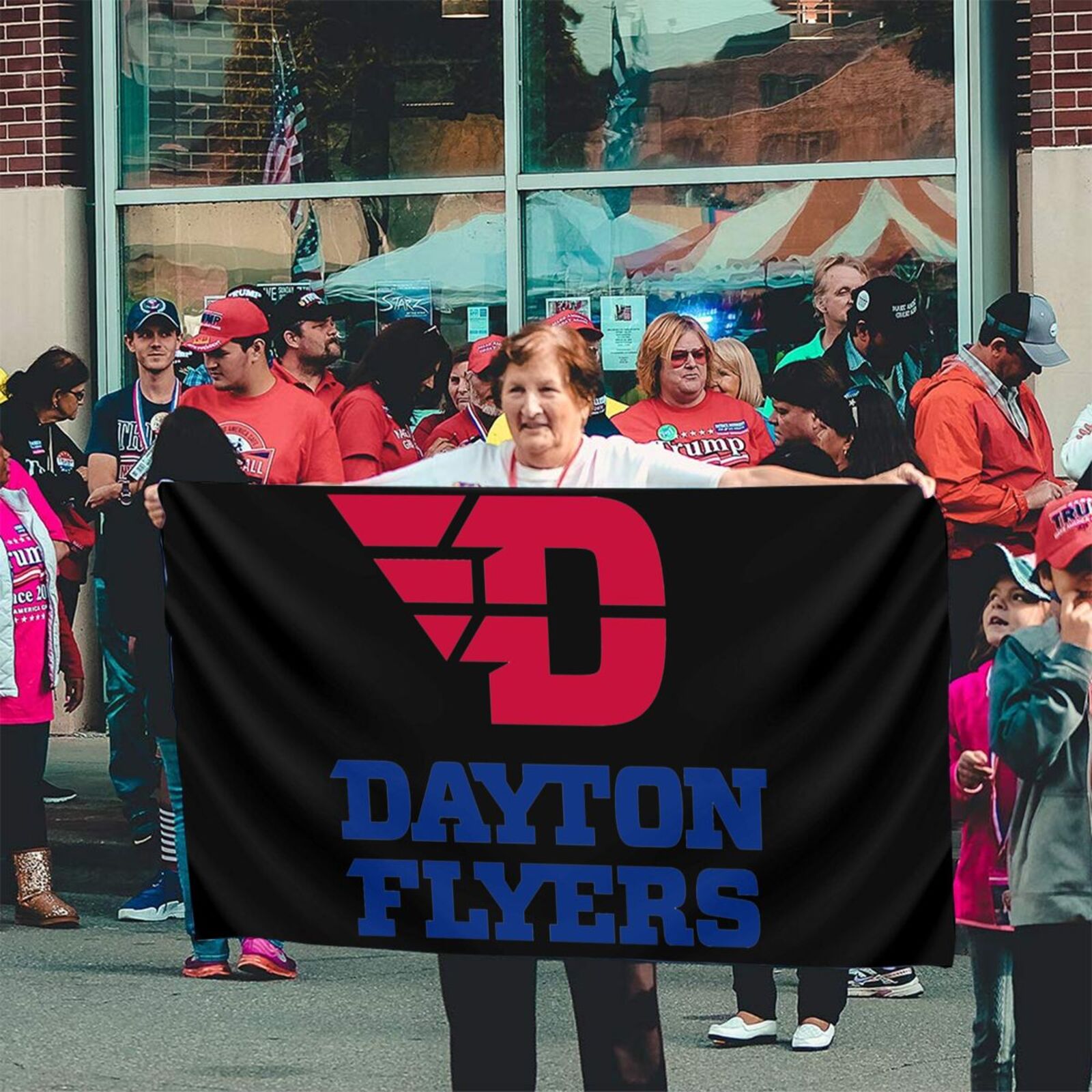 Bryan College-Dayton Logo Banner Breeze Flag Double sided Outdoor Flags ...