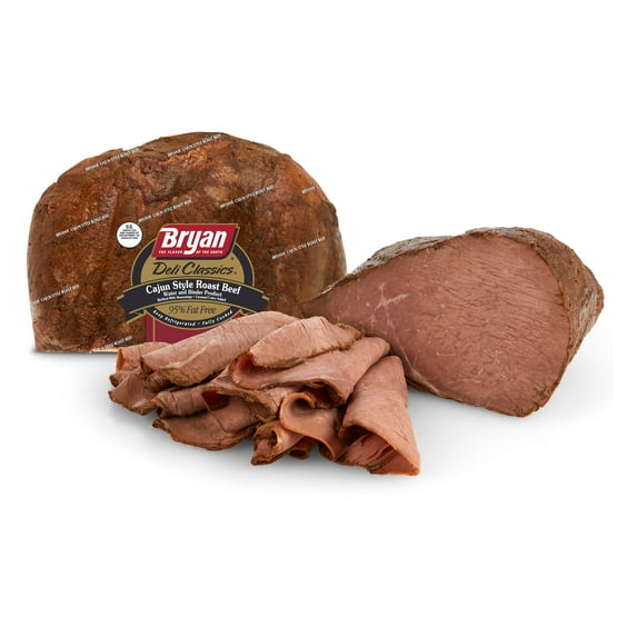 Bryan Deli Classics Cajun Style Roast Beef, Deli Sliced - Walmart.com