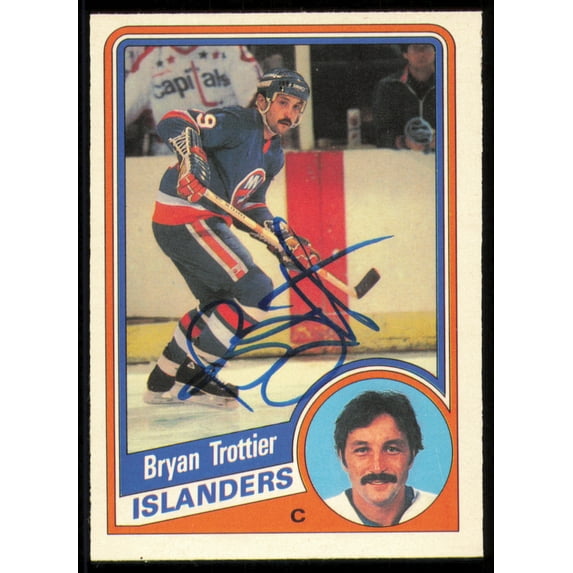 Bryan Trottier Autographed 1984-85 O-Pee-Chee Card #139 New York ...