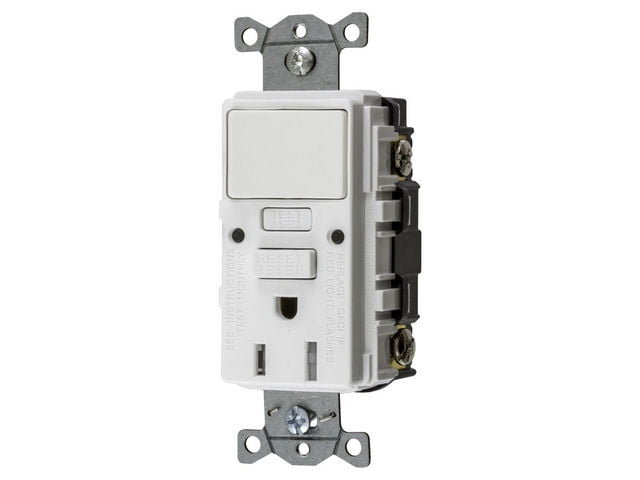 Bryant 15A Com Self Test Comb Switch - TR GFR WH (GFSPST15W) - Walmart.com