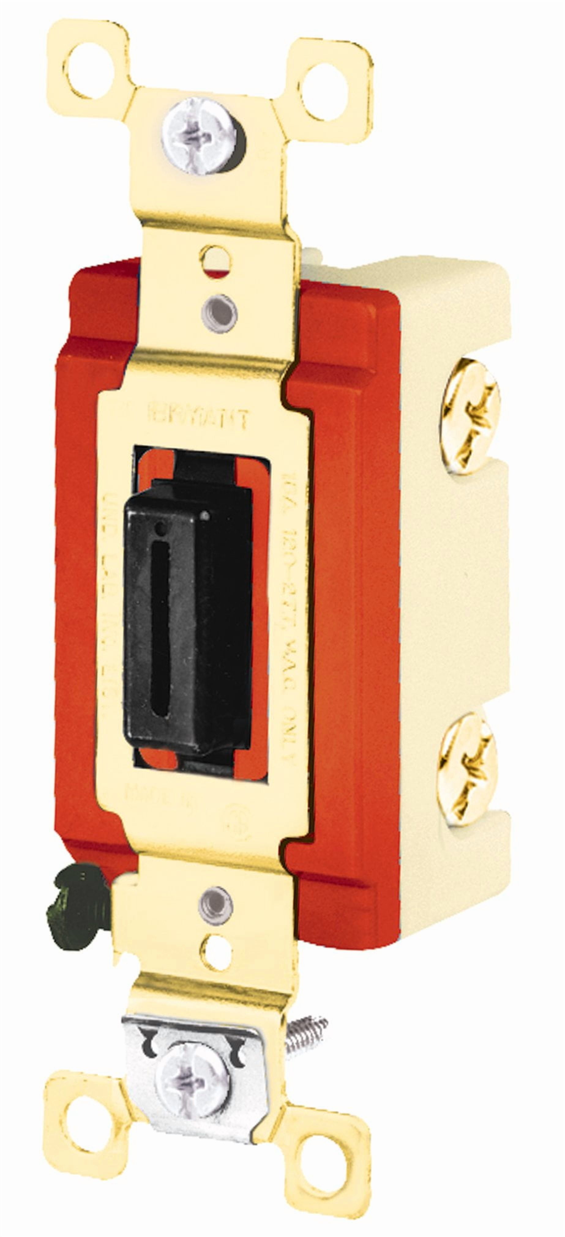 Bryant Electric 4901L Locking Type Switch, Fork Straight-Key, Single ...