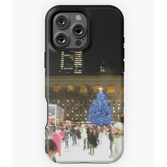 Bryant Park Skating Rink New York Phone Case for iPhone 16 15 14 13 12 ...