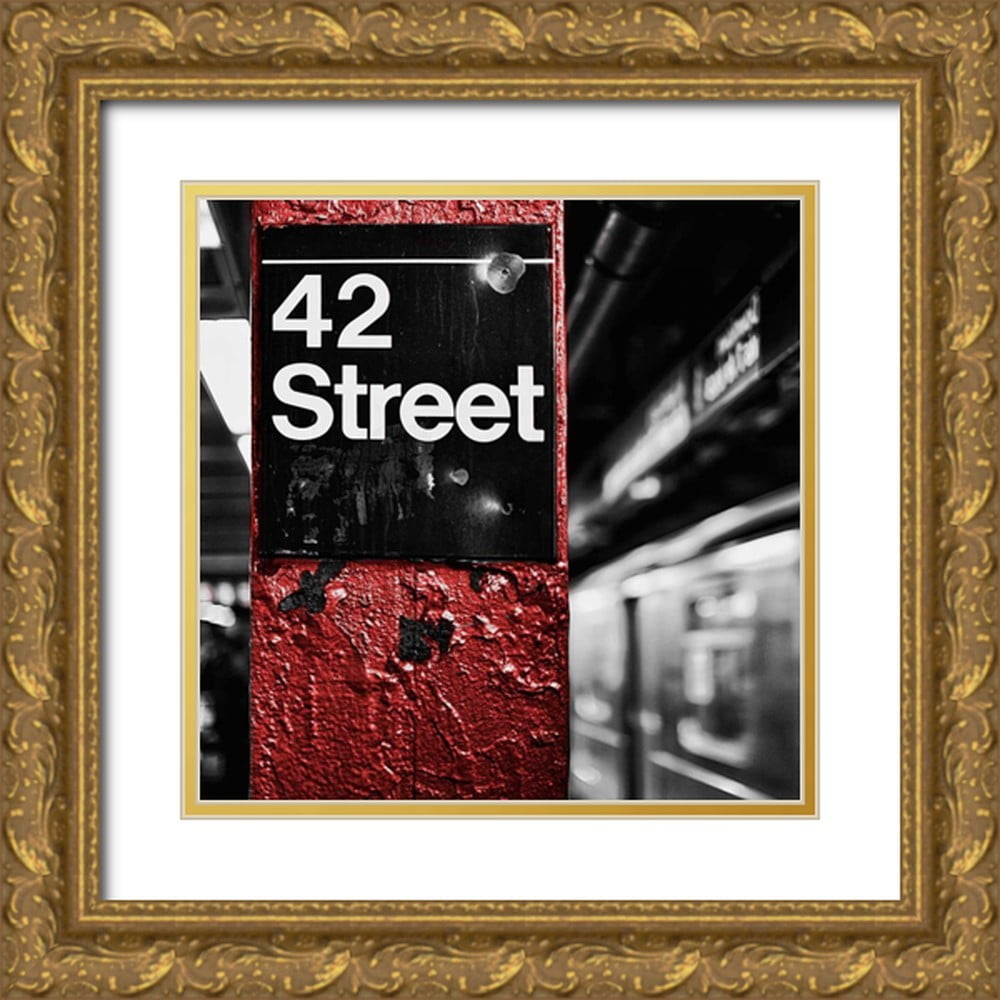 Bryant, Susan 15x15 Gold Ornate Wood Framed with Double Matting Museum ...