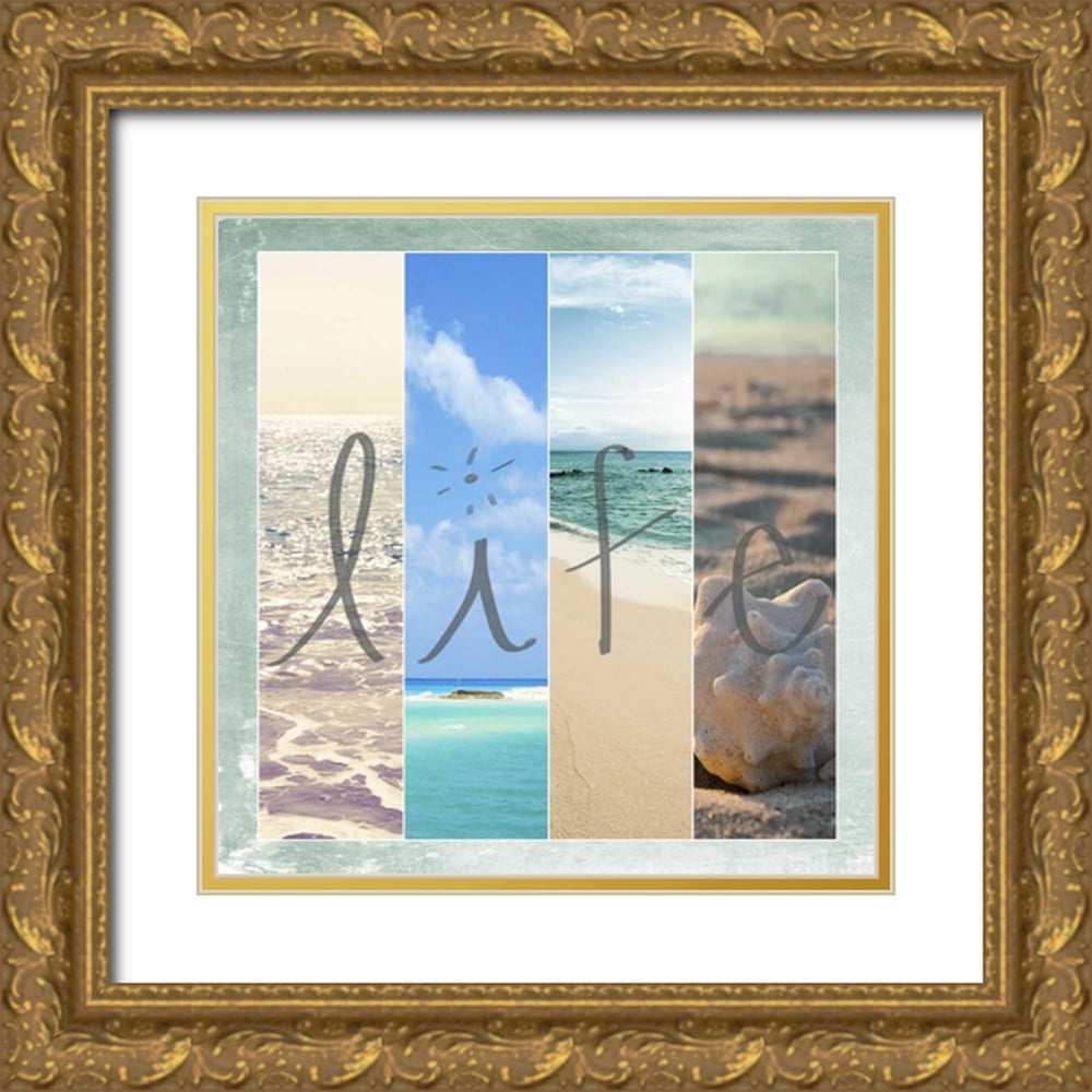 Bryant, Susan 26x26 Gold Ornate Wood Framed with Double Matting Museum ...