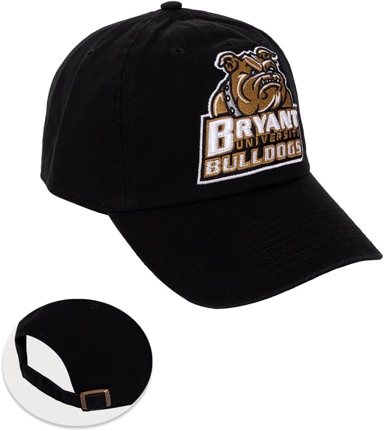 Bryant University Baseball Hat Bulldogs Brimmed Embroirderd Hats Cap ...
