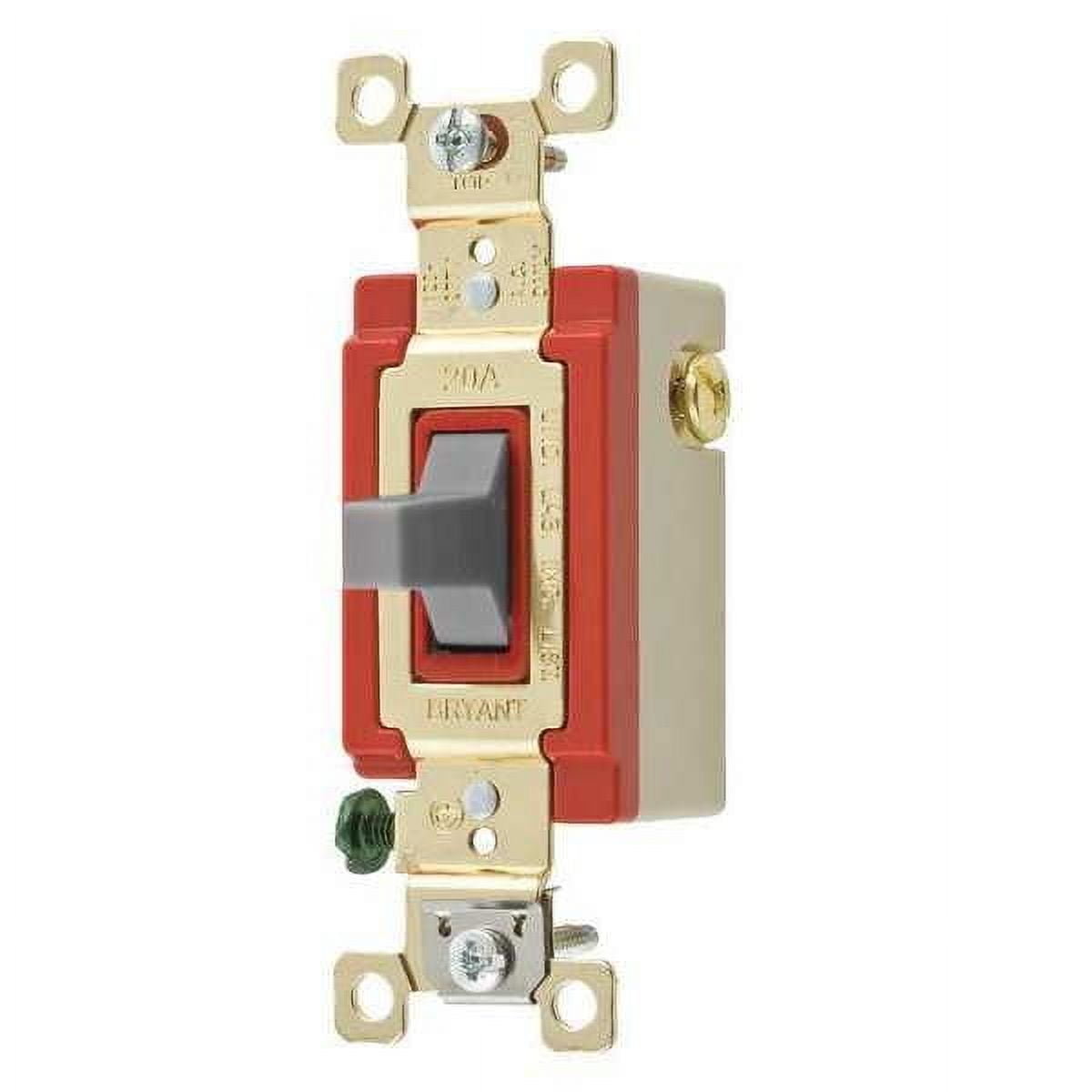 Bryant Wall Switch,20A,Gray,1-Pole Type,Toggle 4921GRY - Walmart.com