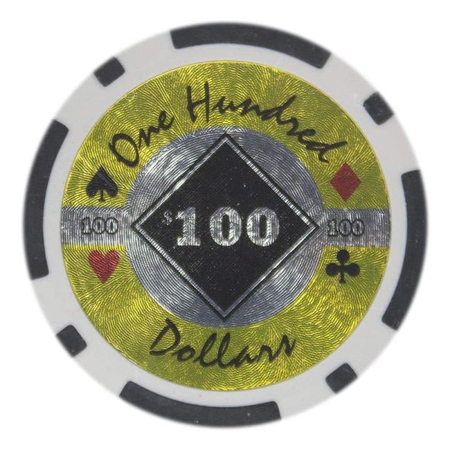 Brybelly BRY000309U 14 g Black Diamond Holo Inlay Clay Composite Poker ...