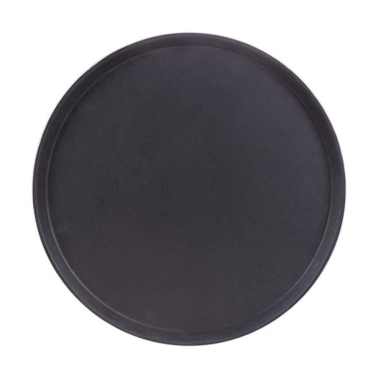 Brybelly 18 in. Round Rubber-lined Serving Tray - Walmart.com