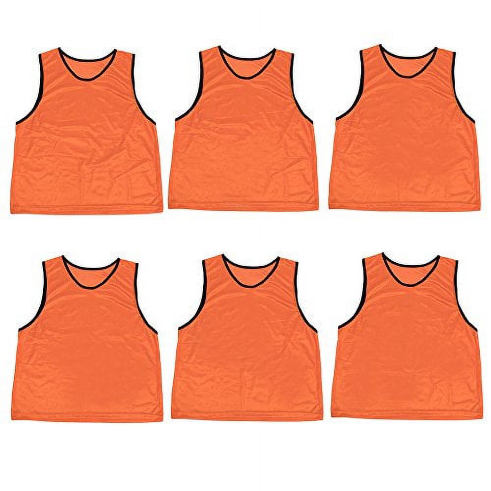 Nylon Pinnies, 1 Dozen, Orange - Walmart.com