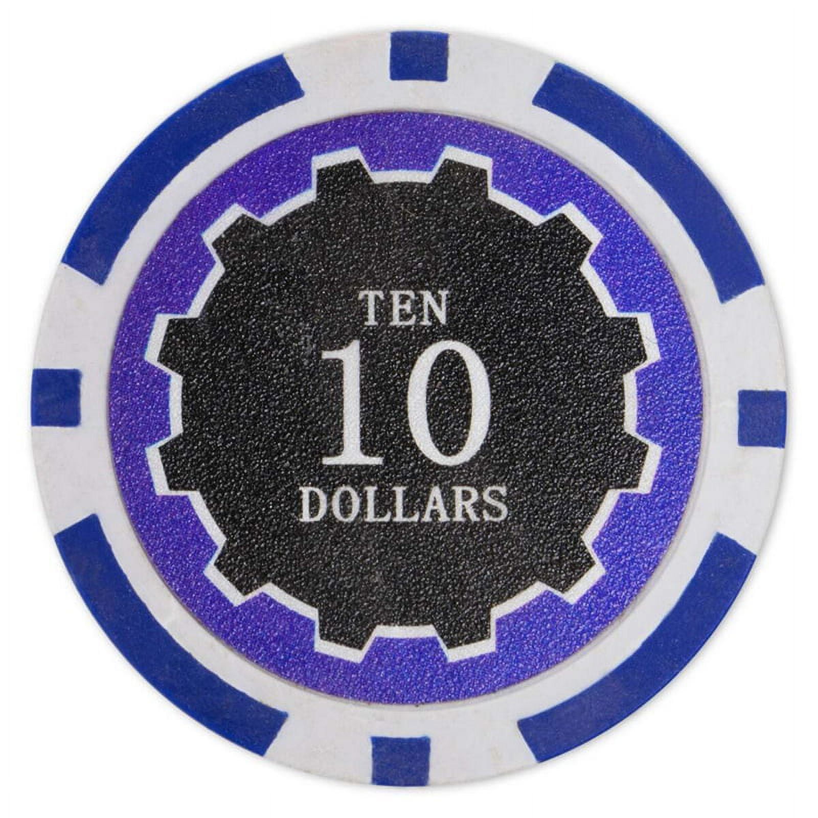 Brybelly CPEC-25 Eclipse 14 Gram Poker Chips (25 Pack)-$10 - Walmart.com