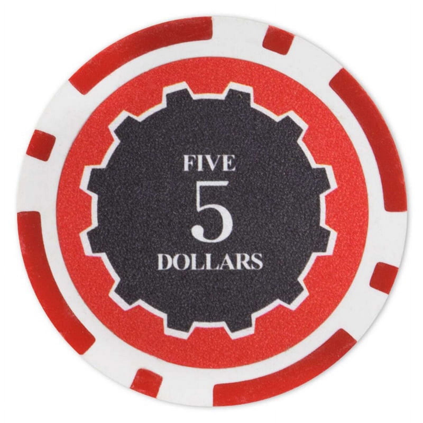 Brybelly CPEC-25 Eclipse 14 Gram Poker Chips (25 Pack)-$5 - Walmart.com