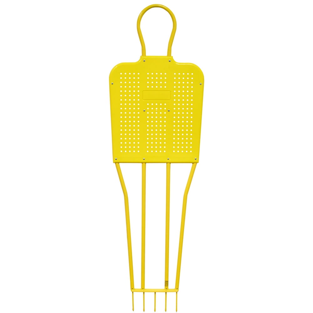 Crown Sporting Goods Steel Soccer Training Penalty Dummy, 5'2" Portable ...