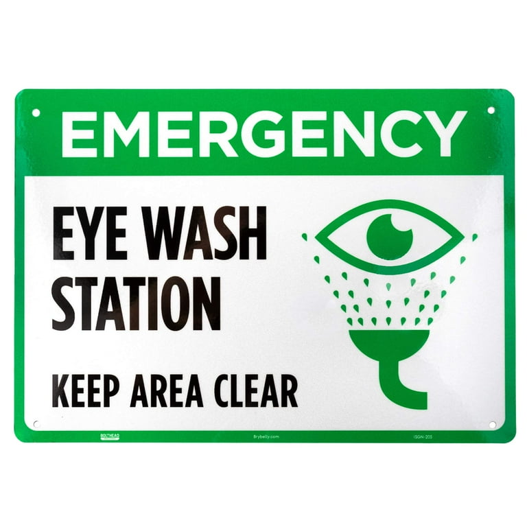 Eye Wash Sign