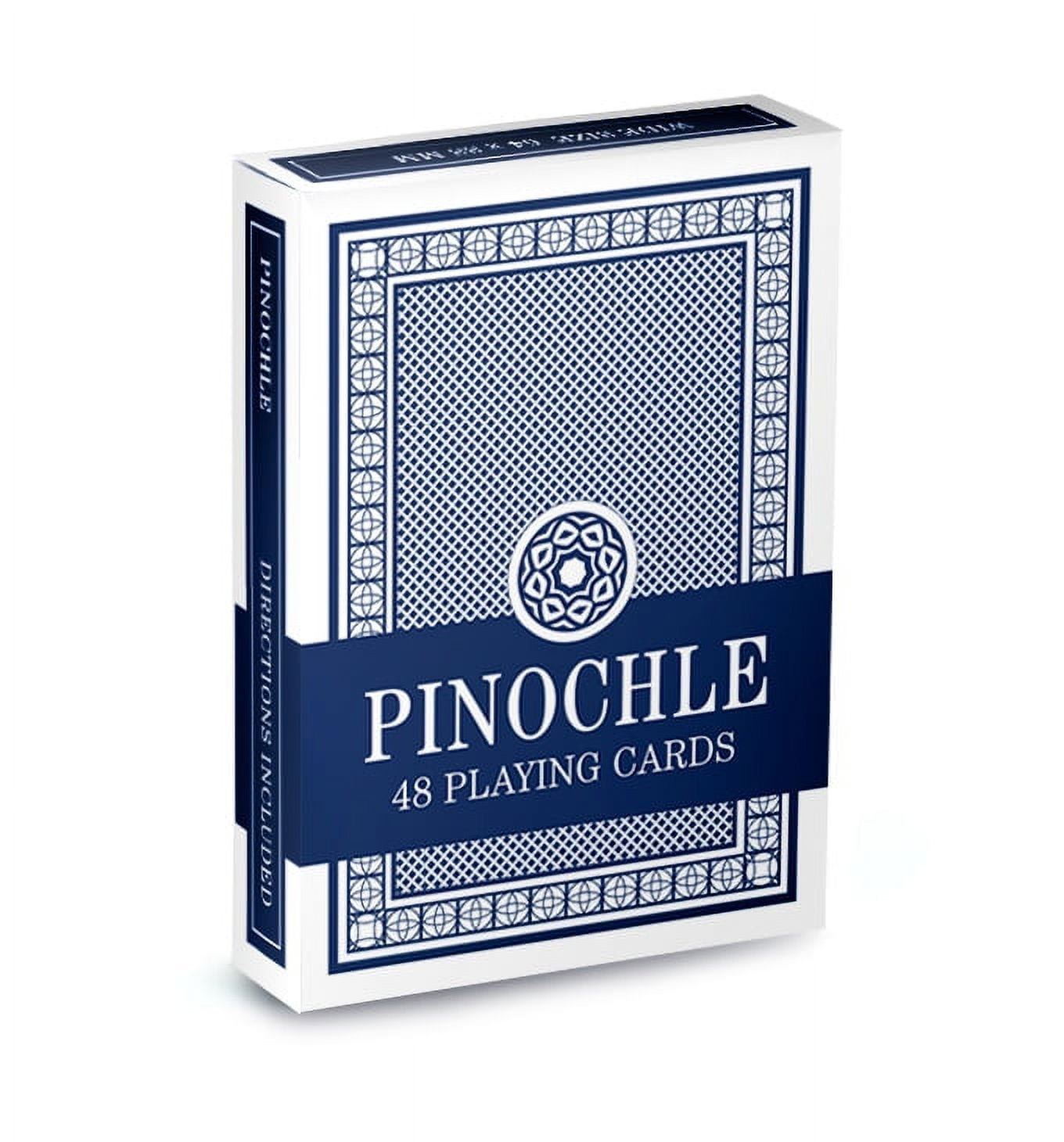Brybelly GCAR-102 Single Blue Deck Pinochle Playing Cards - Walmart.com