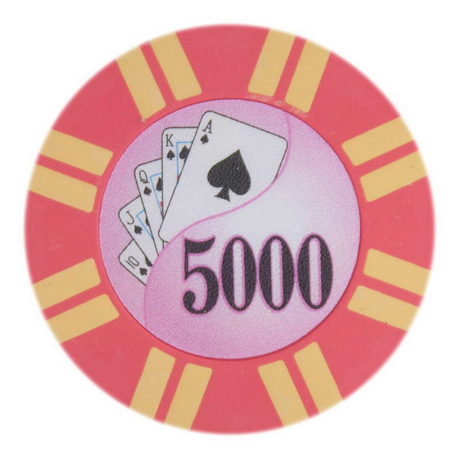 Brybelly Holdings CPTST-5000-25 8 g 2 Stripe Twist Poker Chips - 5000 ...