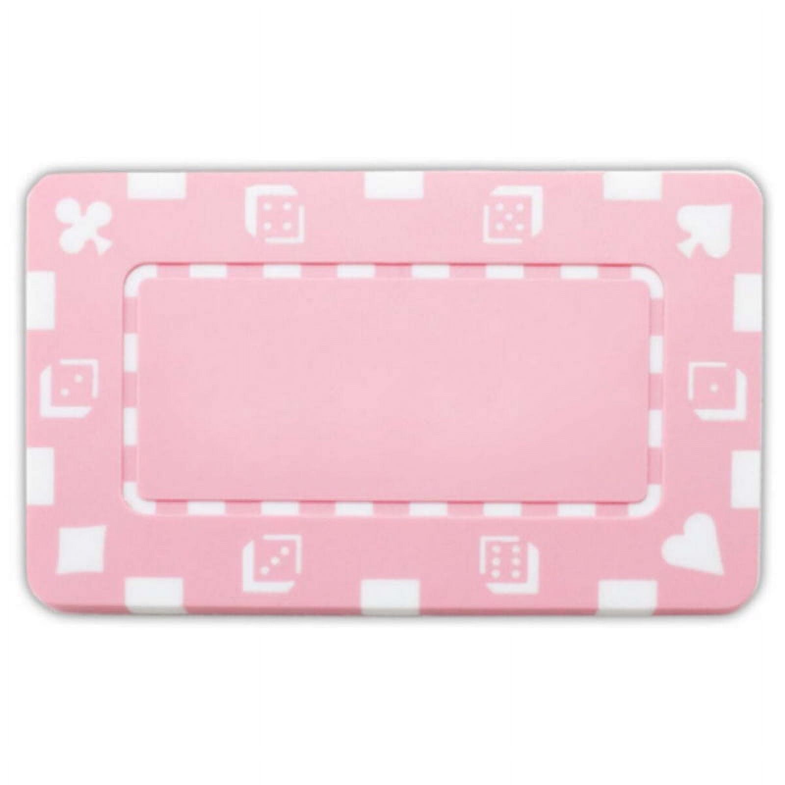 Brybelly Holdings PCB-2107 5 Pink Rectangular Poker Chips - Walmart.com