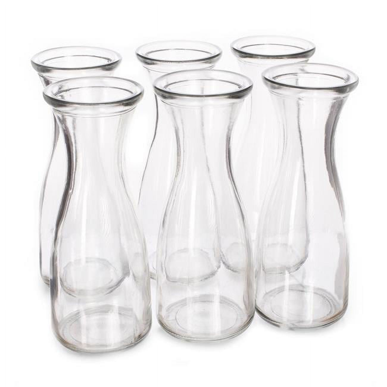 Brybelly KTBL-506 17 oz Glass Beverage Carafe - Pack of 6 - Walmart.com