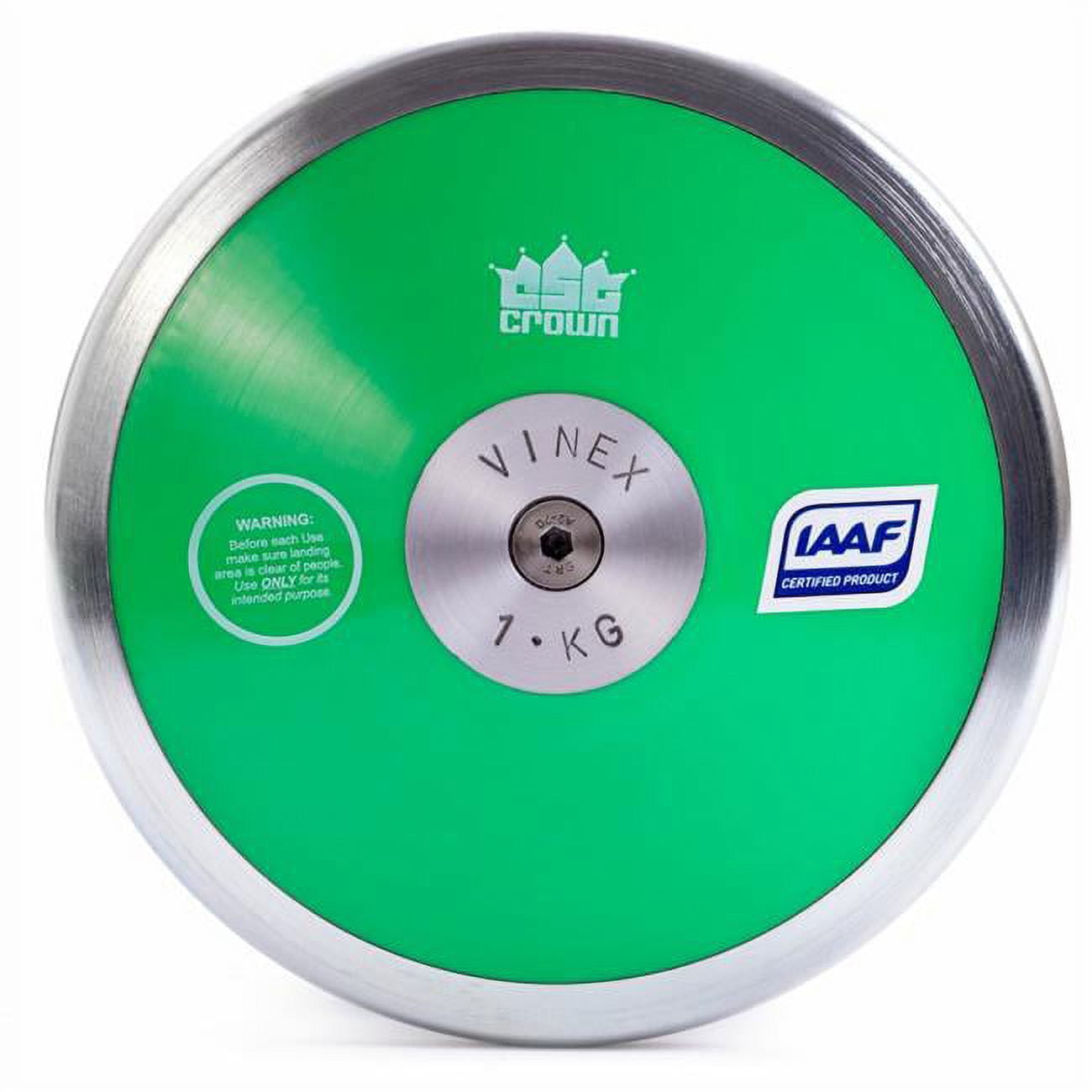 Brybelly Low Spin Discus Official Track & Field Throwing Discus, 70 ...