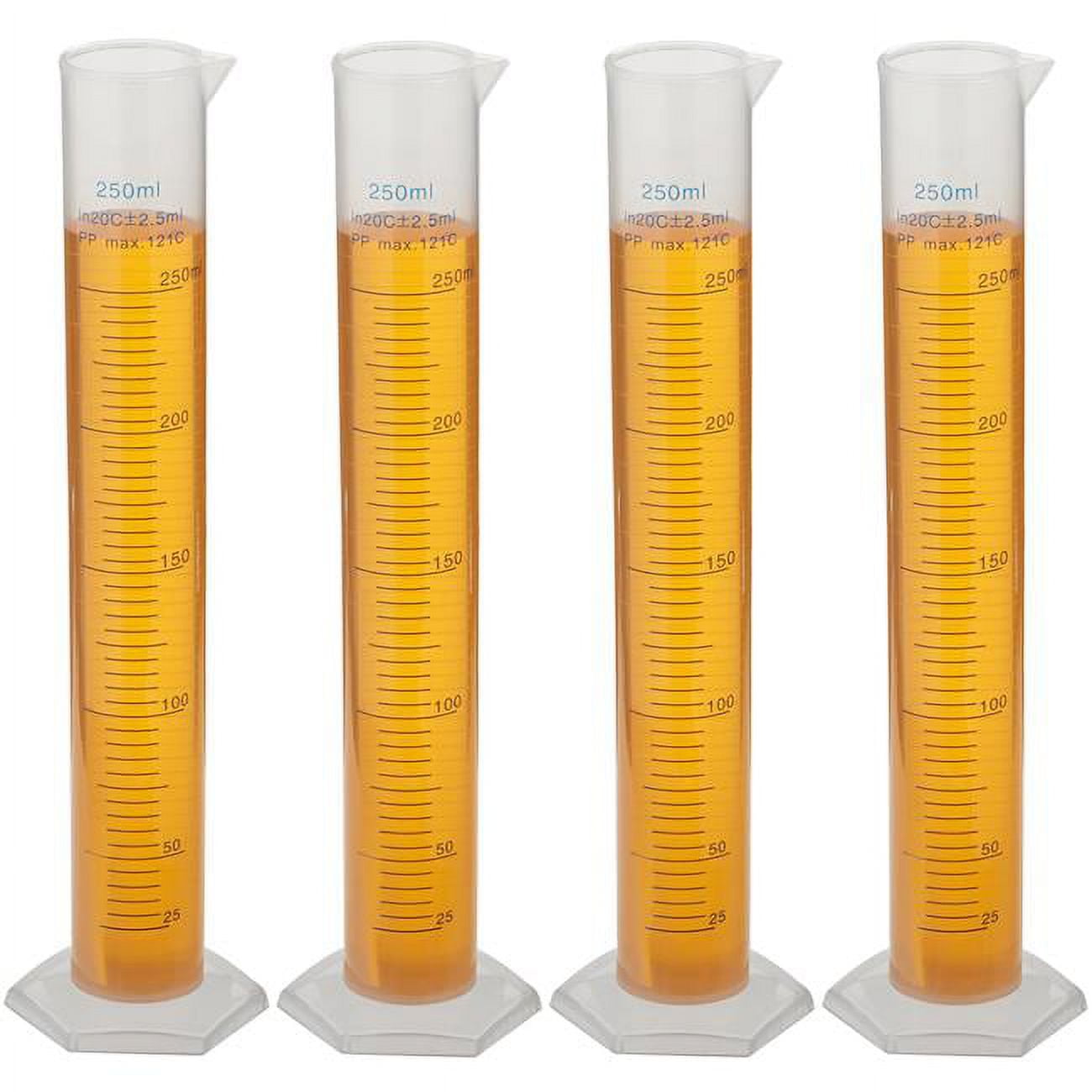 Brybelly Plastic Graduated Cylinder Set - Education Equipment for ...