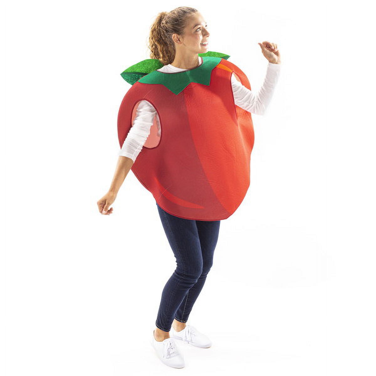 Brybelly Red Tomato Halloween Costume - Walmart.com