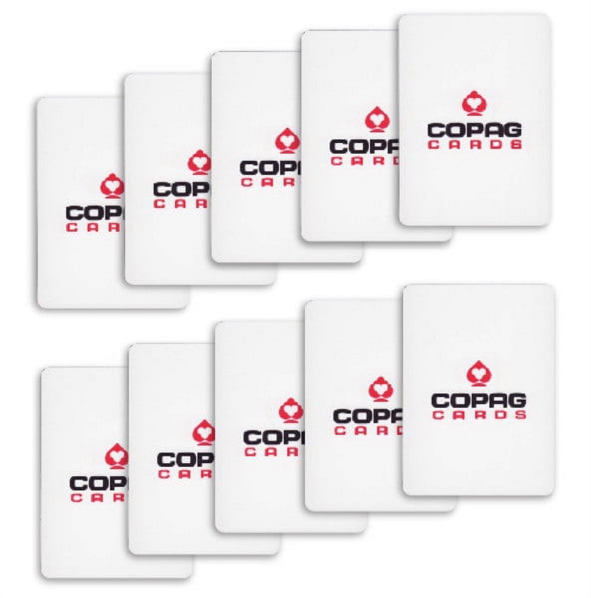 Brybelly Set of 10 Copag Poker Size Cut Cards - Walmart.com