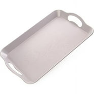 Accents by Jay Blue With White Lines Rectangular Tray - Walmart.com