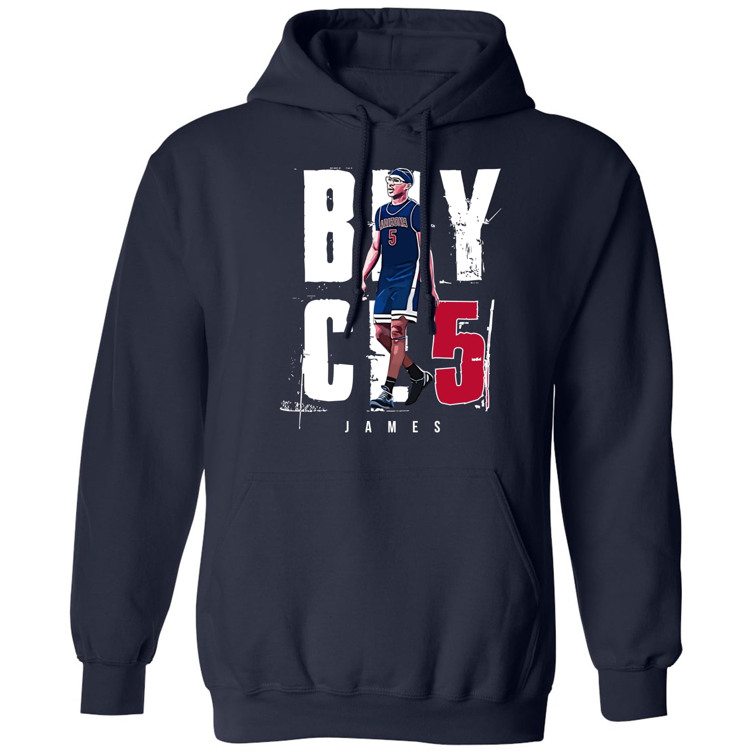 Bryce Arizona Graphic Tee - James Distressed Design Unisex Hooded ...