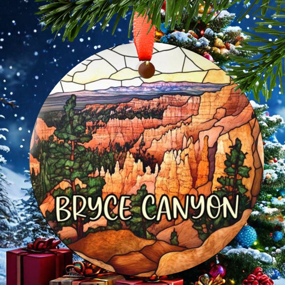 Bryce Canyon Christmas Ornament, Ceramic, Acrylic - Hawaii Travel ...