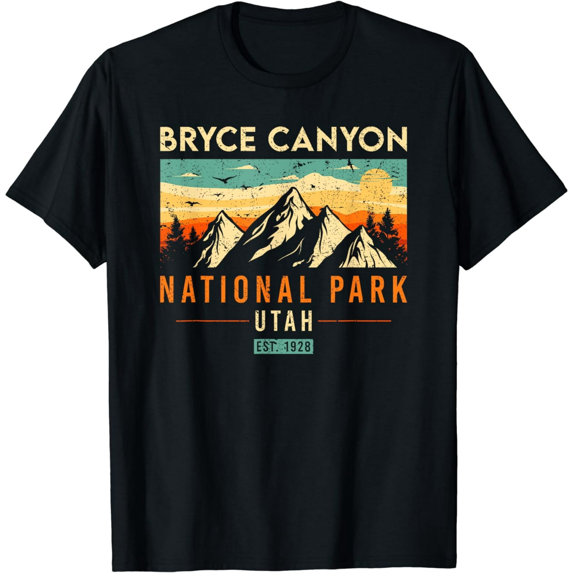 Bryce Canyon Est. 1928 Vintage Retro Utah National Park pure cotton T ...