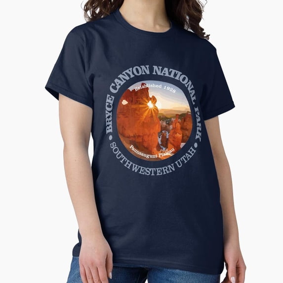 Bryce Canyon National Park Np Shirt, Casual Graphic Tee, Everyday Short ...