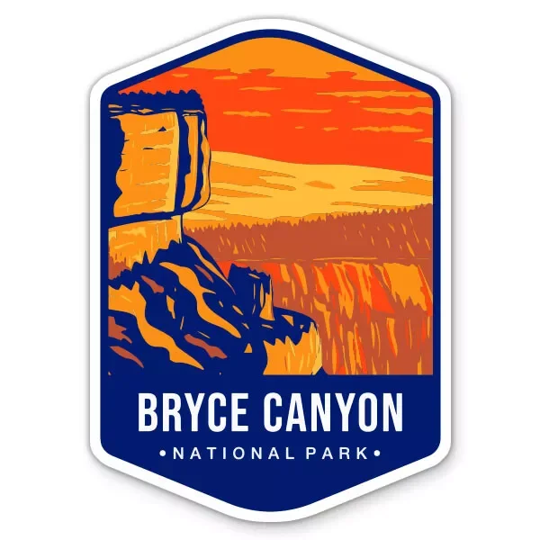 Bryce Canyon National Park Sticker Phone Decal Water Bottle Stickers ...